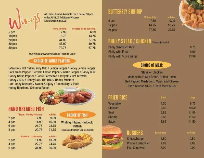 Wing Star - American Traditional Restaurant｜Online Order｜Amsterdam｜NY